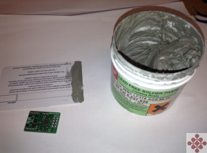Solder paste under the microscope. | SpiderElectron
